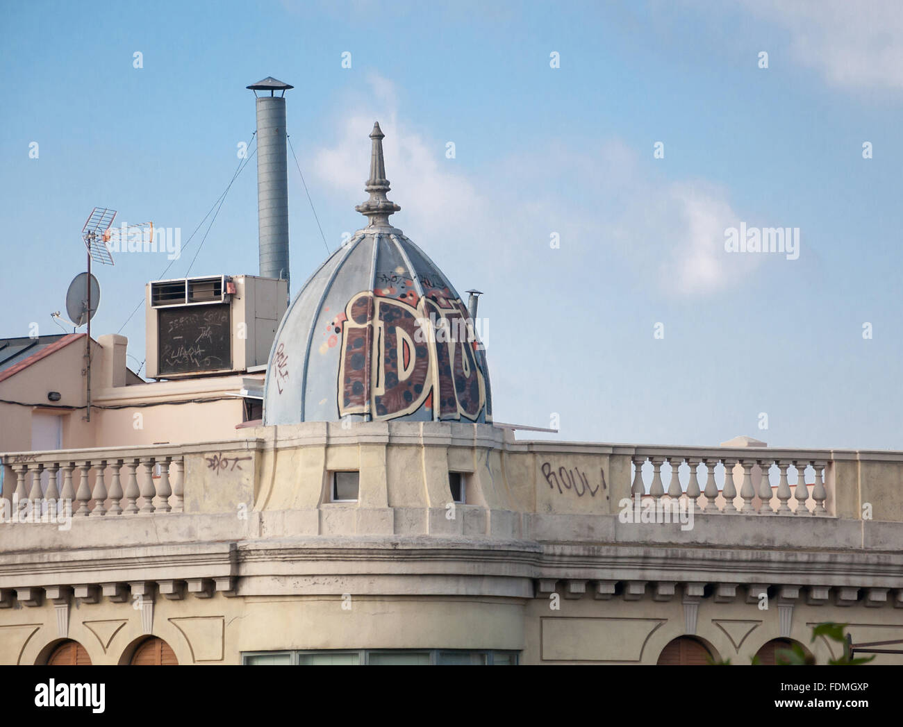Central bank barcelona clock hi-res stock photography and images - Alamy