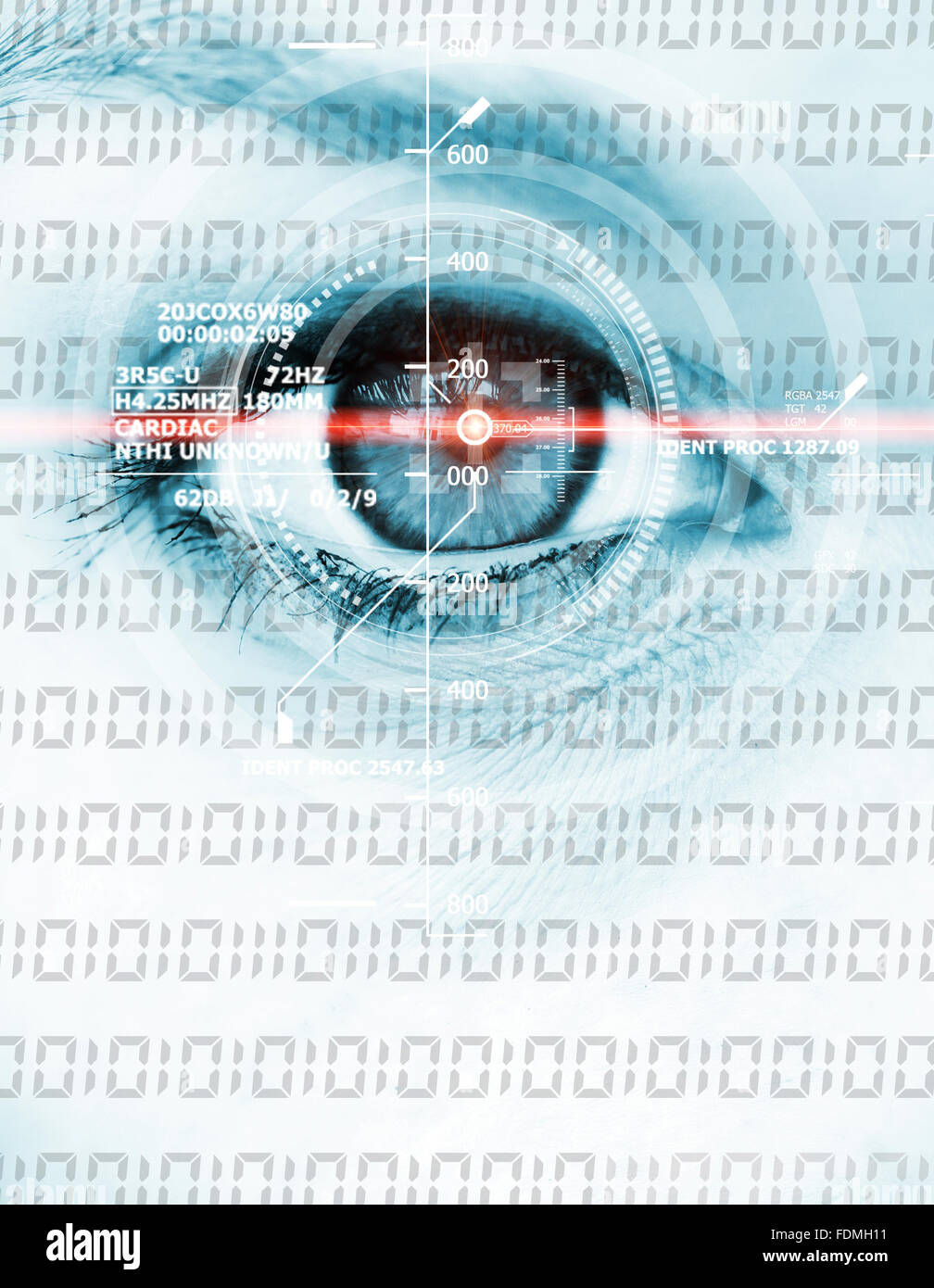 Eye lasers hi-res stock photography and images - Alamy
