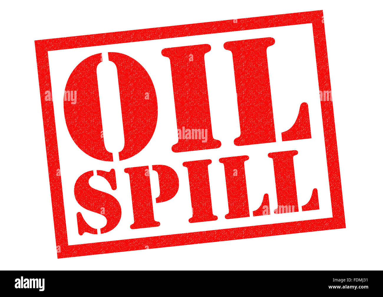 OIL SPILL red Rubber Stamp over a white background Stock Photo - Alamy