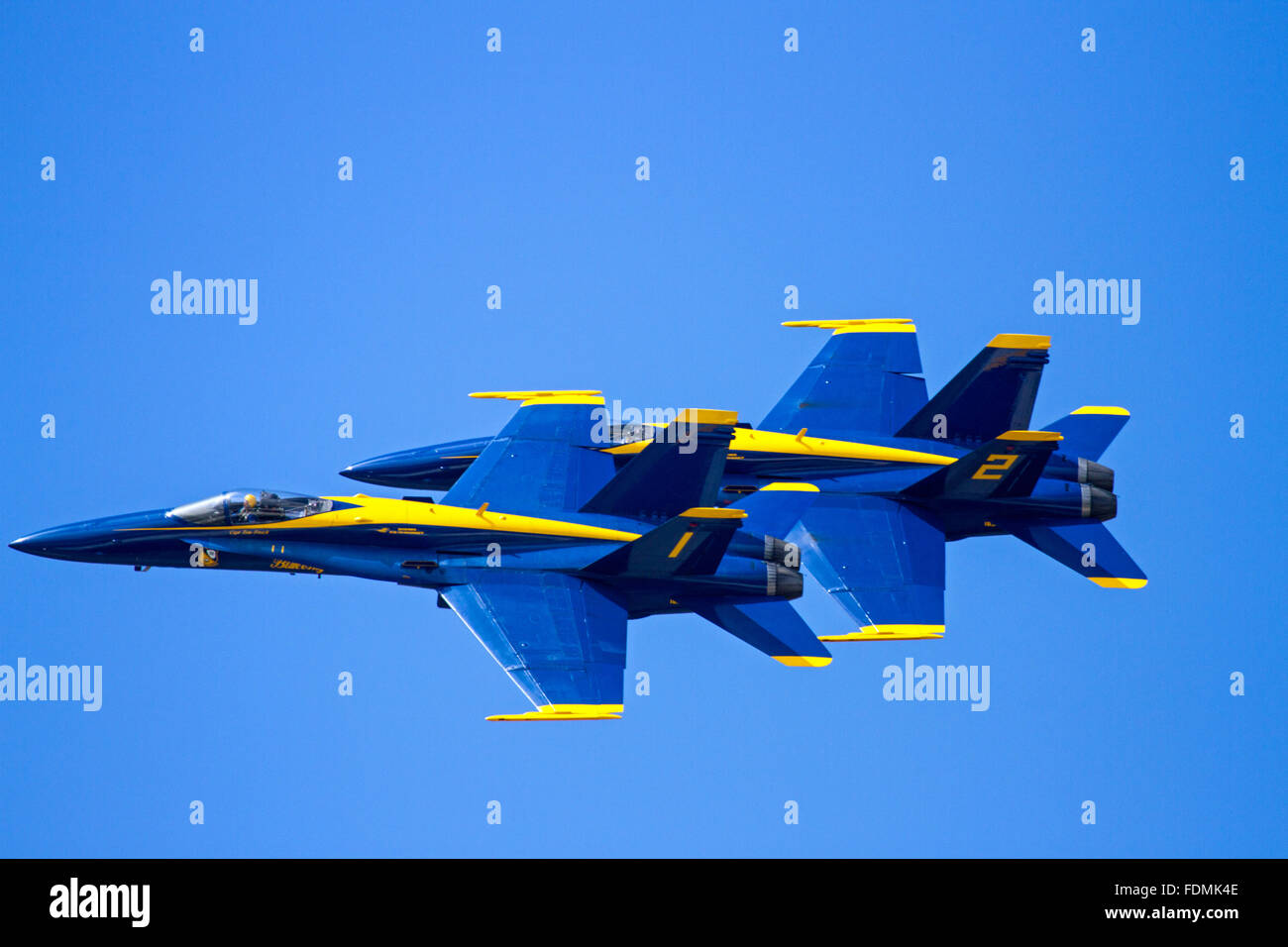 Navy Blue Angels performing over Baltimore, Maryland Stock Photo - Alamy
