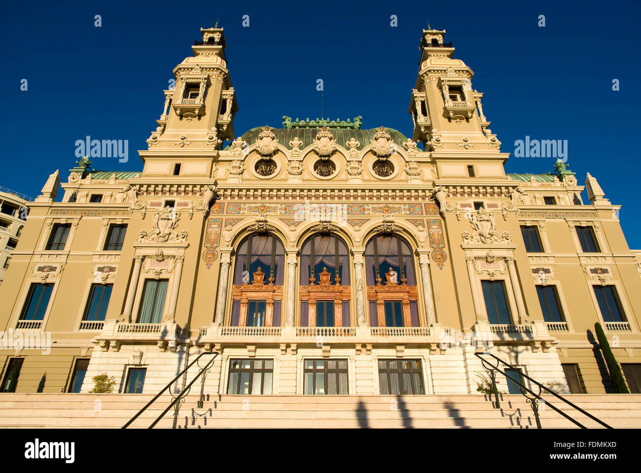 Facade of the Monte Carlo Opera House Stock Photo - Alamy