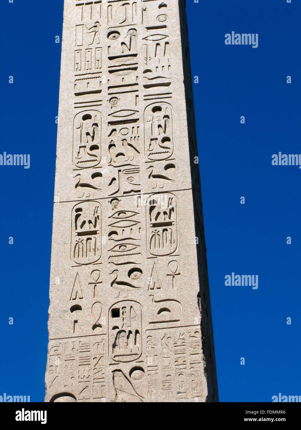 Close-up of the Flaminio Obelisk (Italian: Obelisco Flaminio) located ...