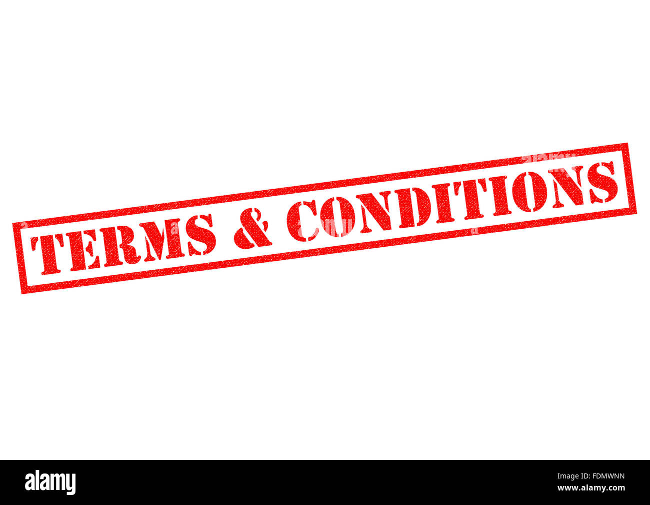 TERMS & CONDITIONS red Rubber Stamp over a white background Stock Photo ...