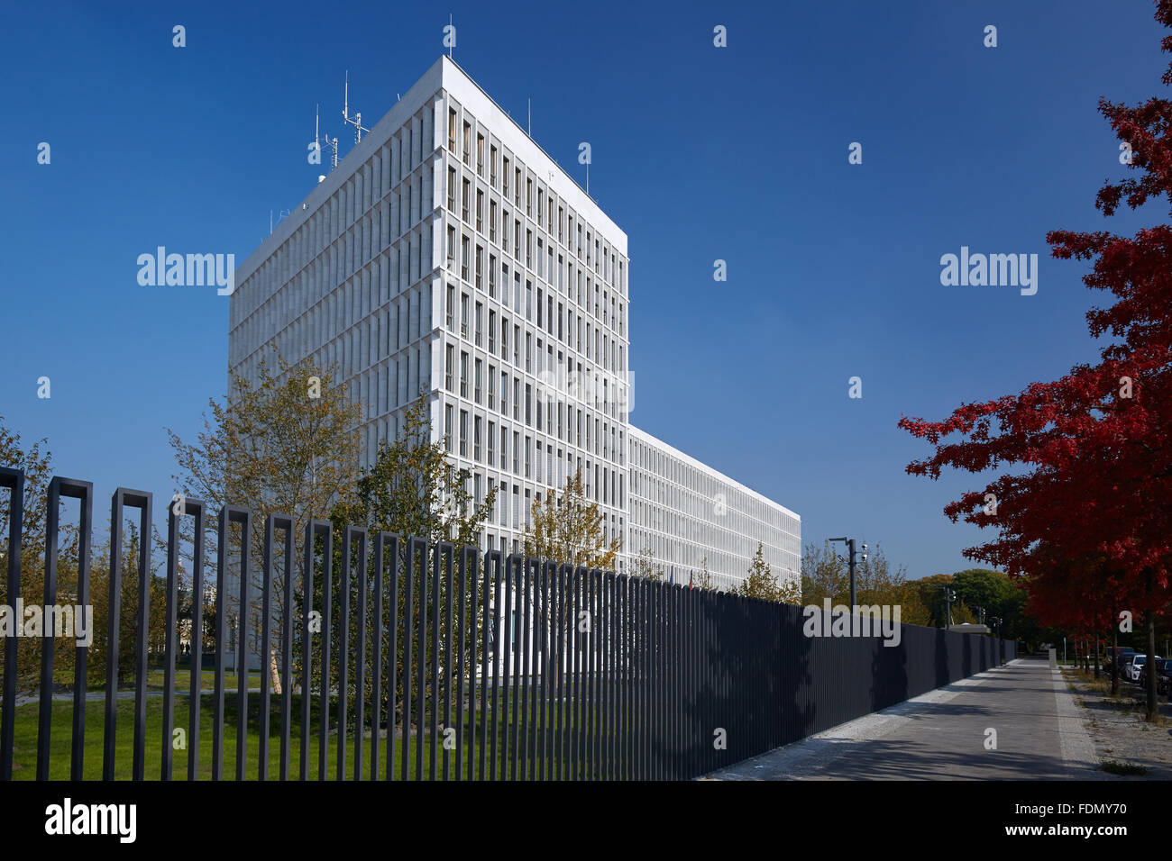 Berlin, Germany, construction of the Ministry of the Interior Stock ...