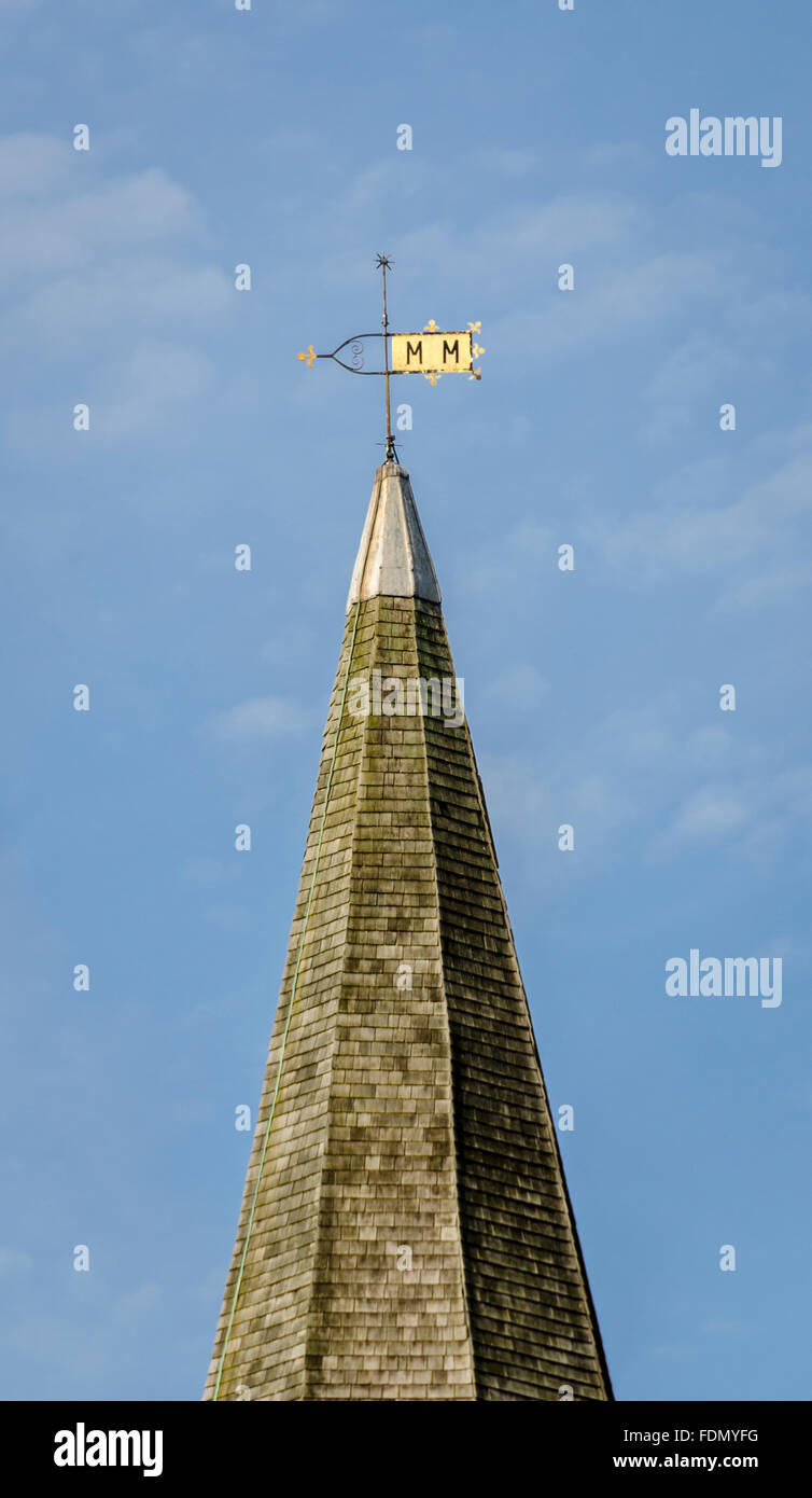 Church spire roof steeple hi-res stock photography and images - Alamy