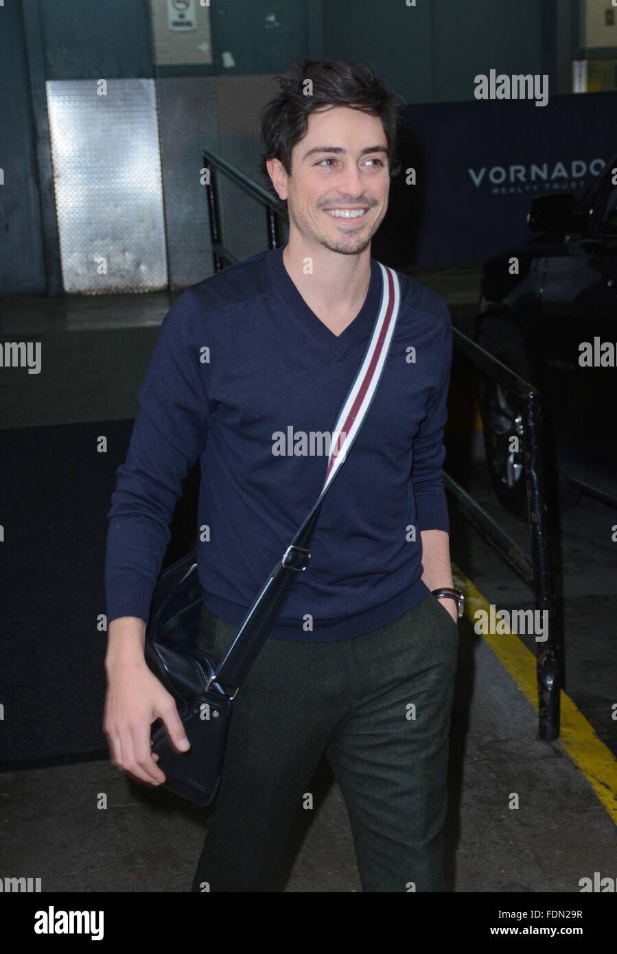 New York, NY, USA. 1st Feb, 2016. Ben Feldman out and about for ...