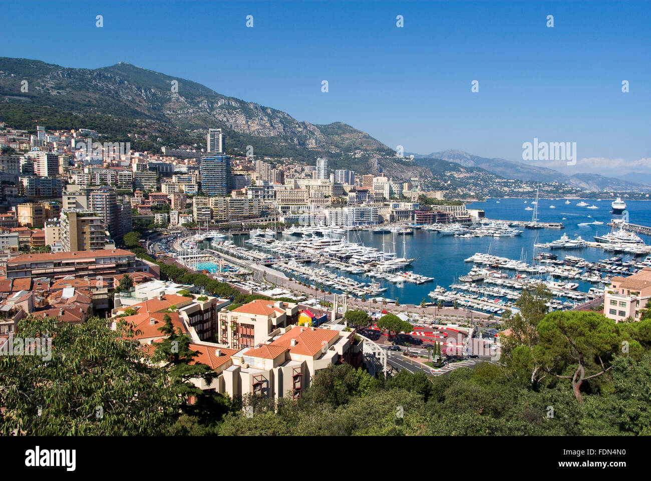 Town view montecarlo monaco hi-res stock photography and images - Alamy