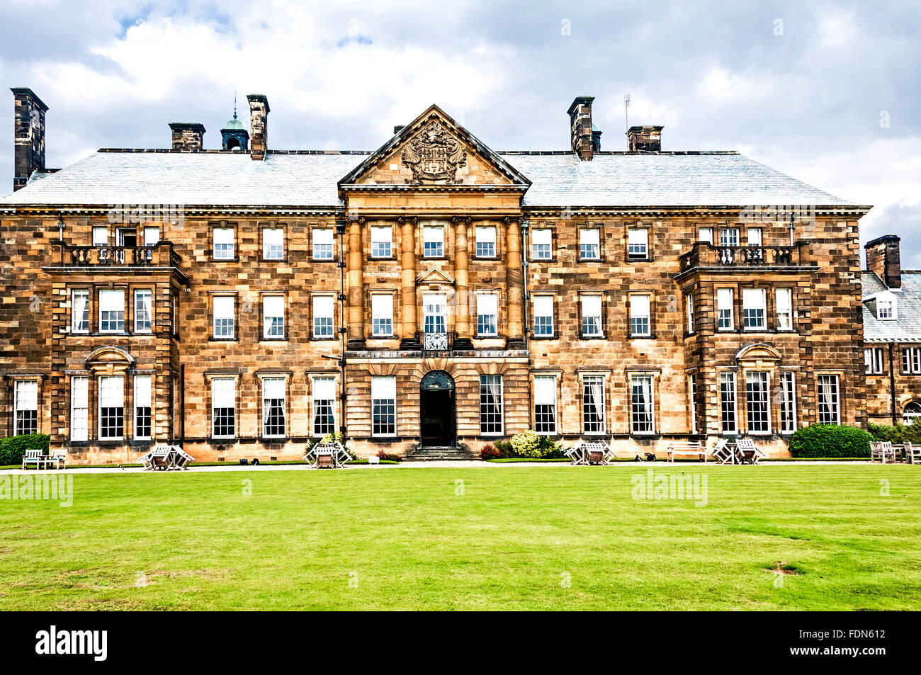 Crathorne Hall Hotel, near Yarm in Yorkshire Stock Photo - Alamy