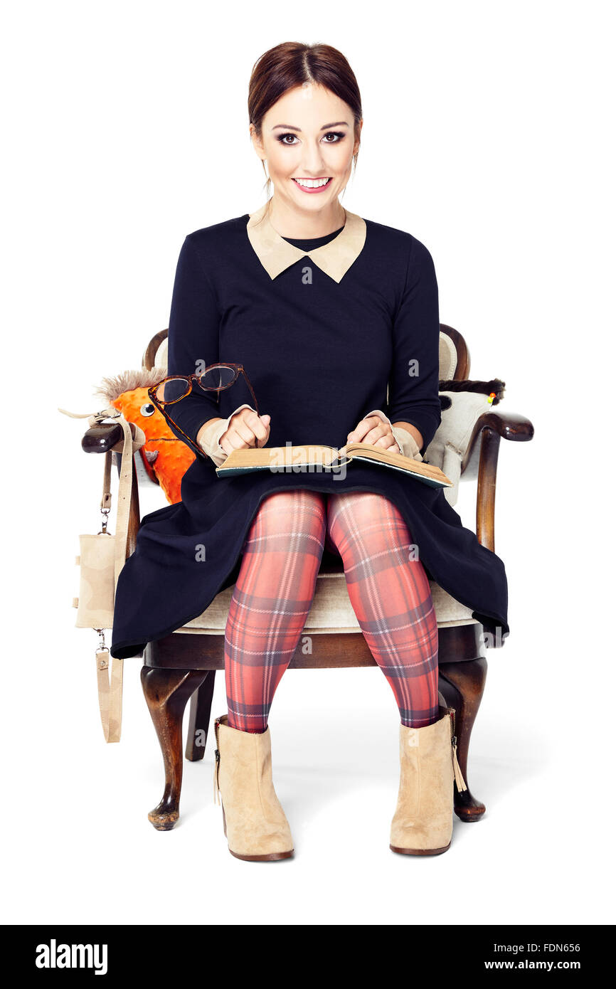 Legs on his lap hi-res stock photography and images - Alamy