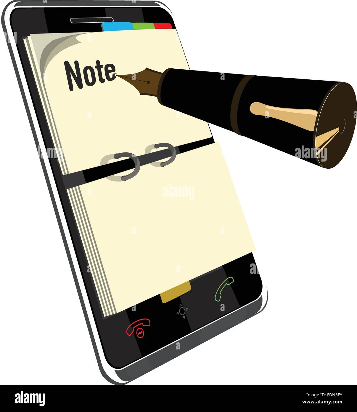 Text meeting on personal Stock Vector Images - Alamy