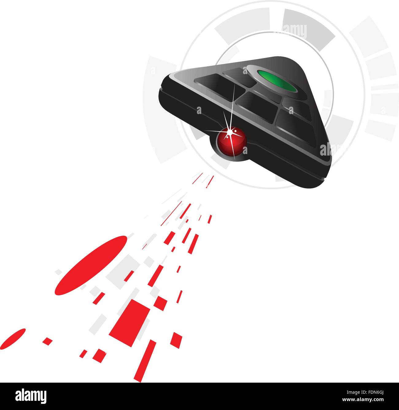 Remote control vector illustration Stock Vector Image & Art - Alamy