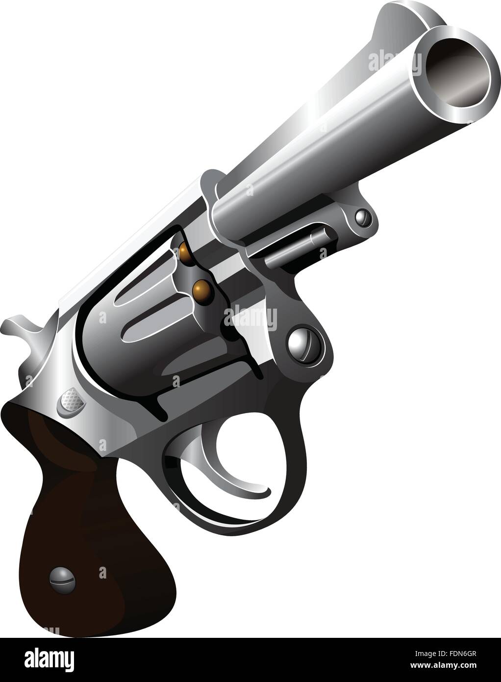 Colt army revolver Stock Vector Images - Alamy