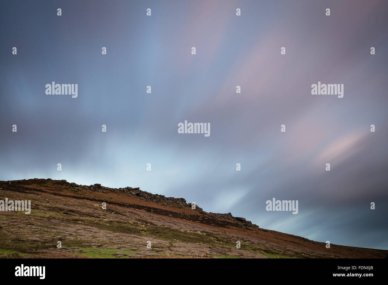 Strong winds uk countryside winter hi-res stock photography and images ...