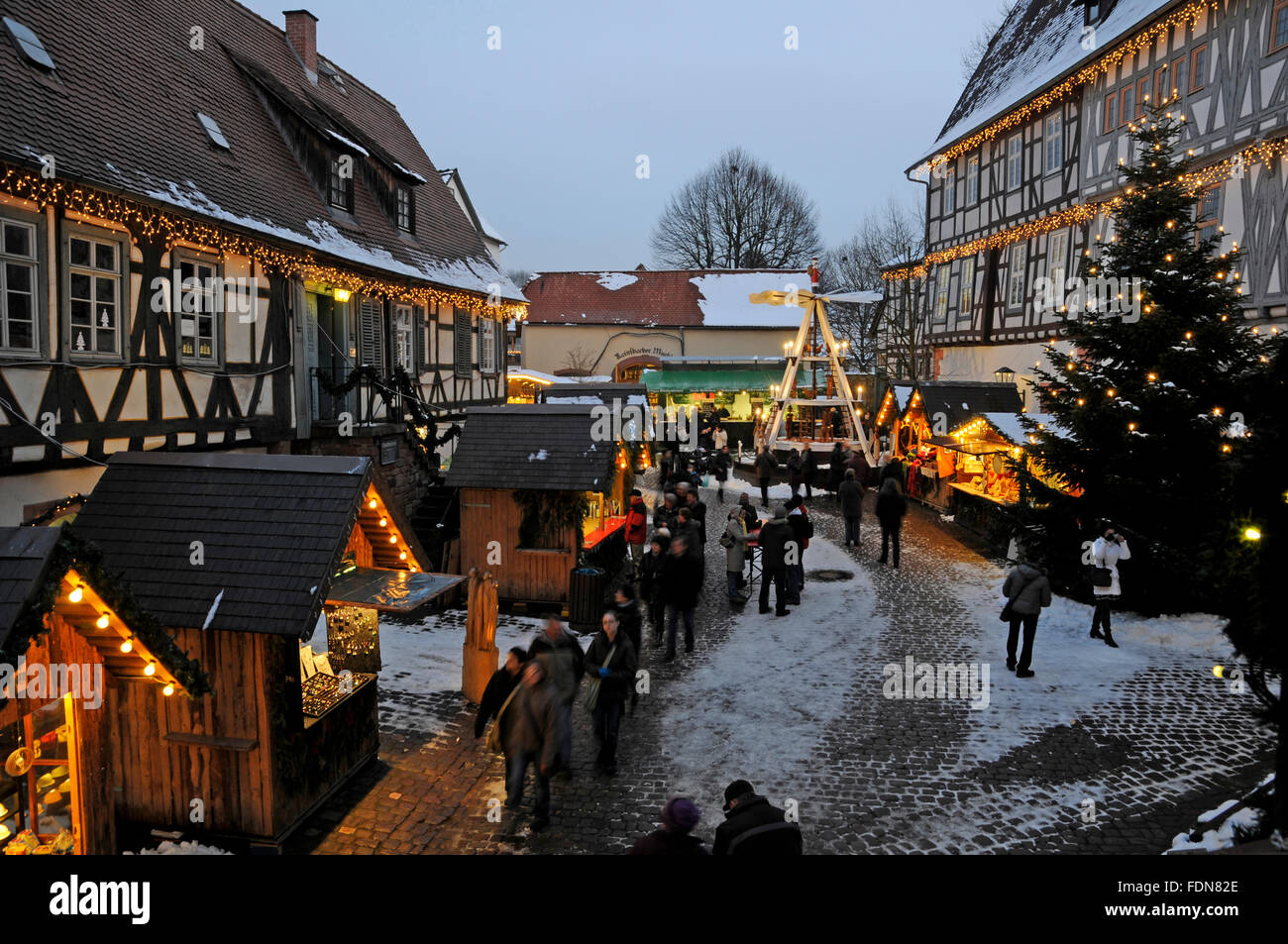 Michelstadt Christmas Market High Resolution Stock Photography and ...