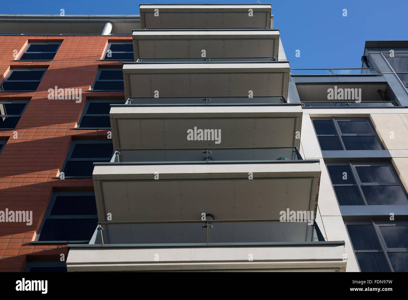 Some of the new buildings on the Thames Riverside. Modern architecture ...