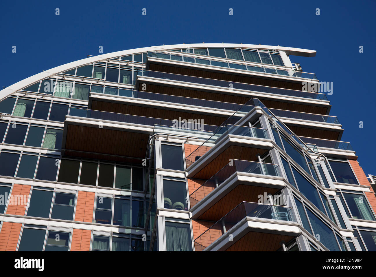Some of the new buildings on the Thames Riverside. Modern architecture ...