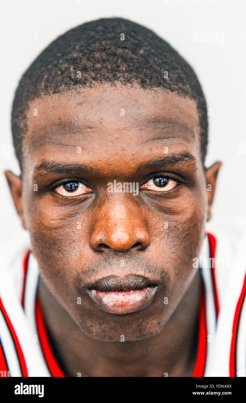 CHICAGO, IL – SEPTEMBER 10: Basketball Player Loul Deng in Chicago ...