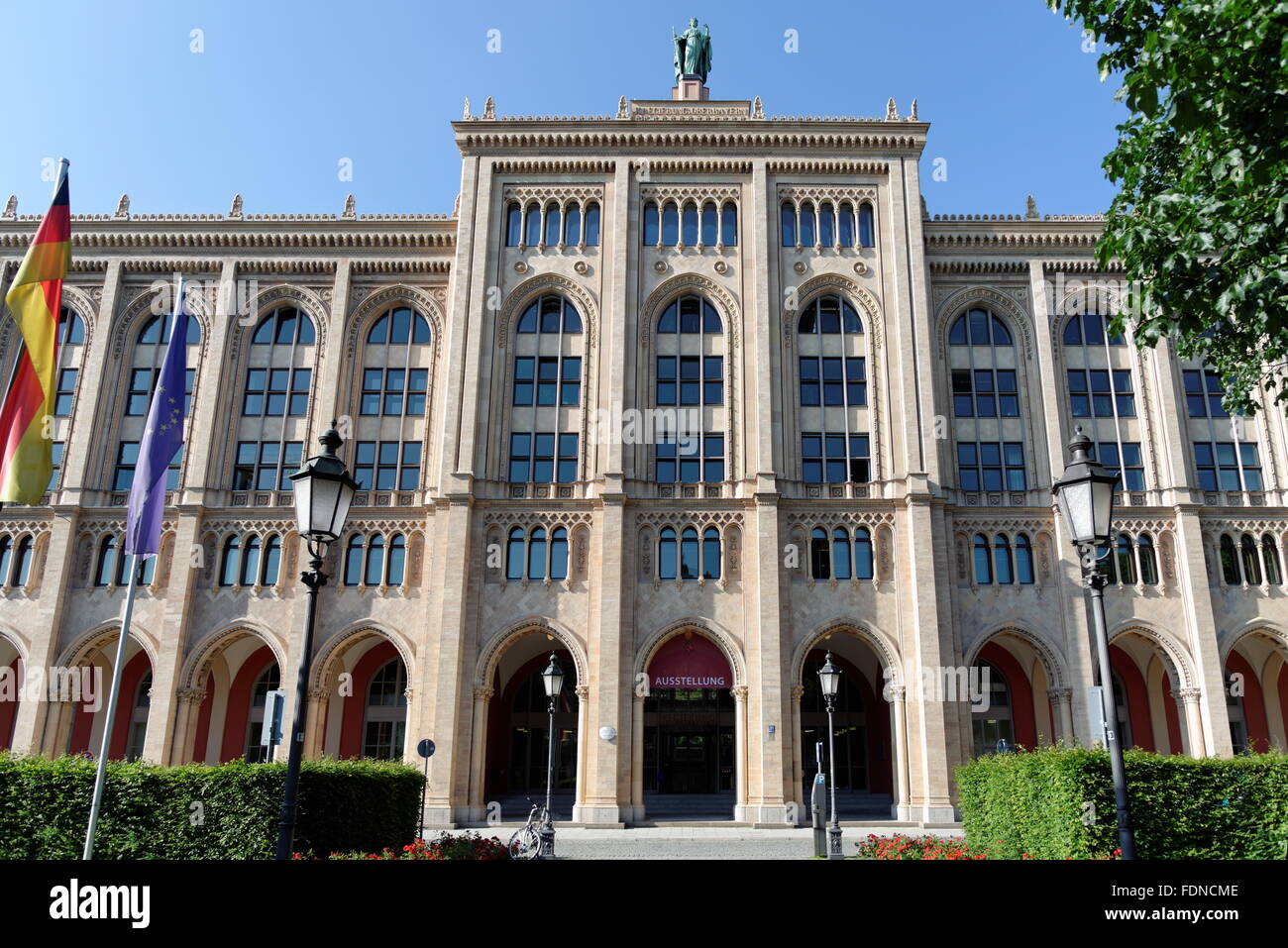 Building Of The Government Of Upper Bavaria High Resolution Stock ...