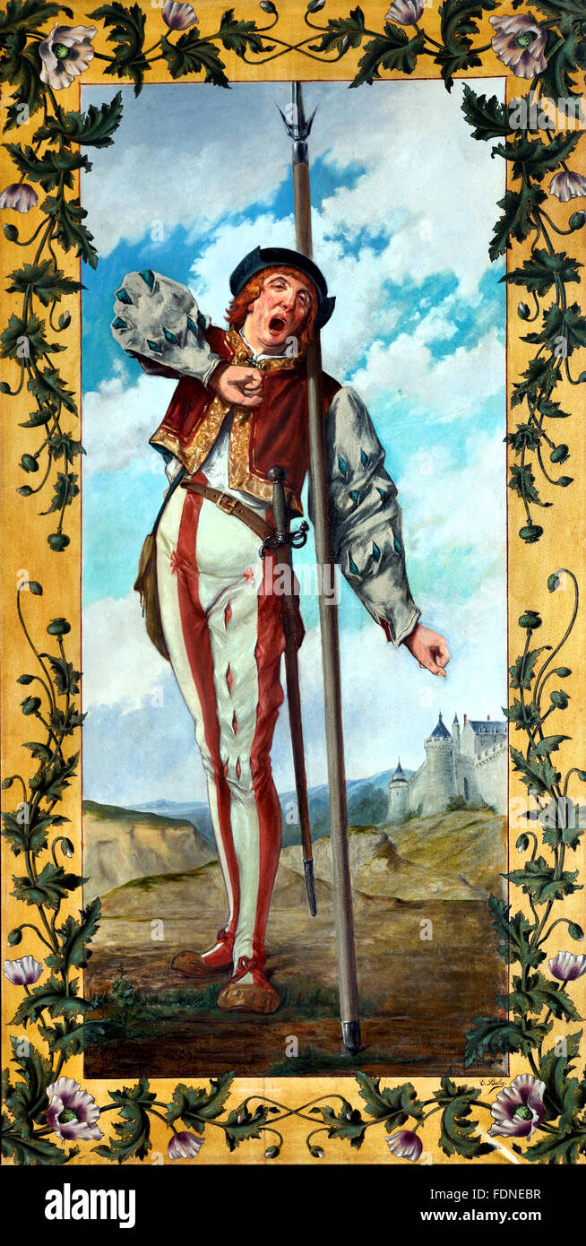 Halberd bearer in front of a fortress hi-res stock photography and ...