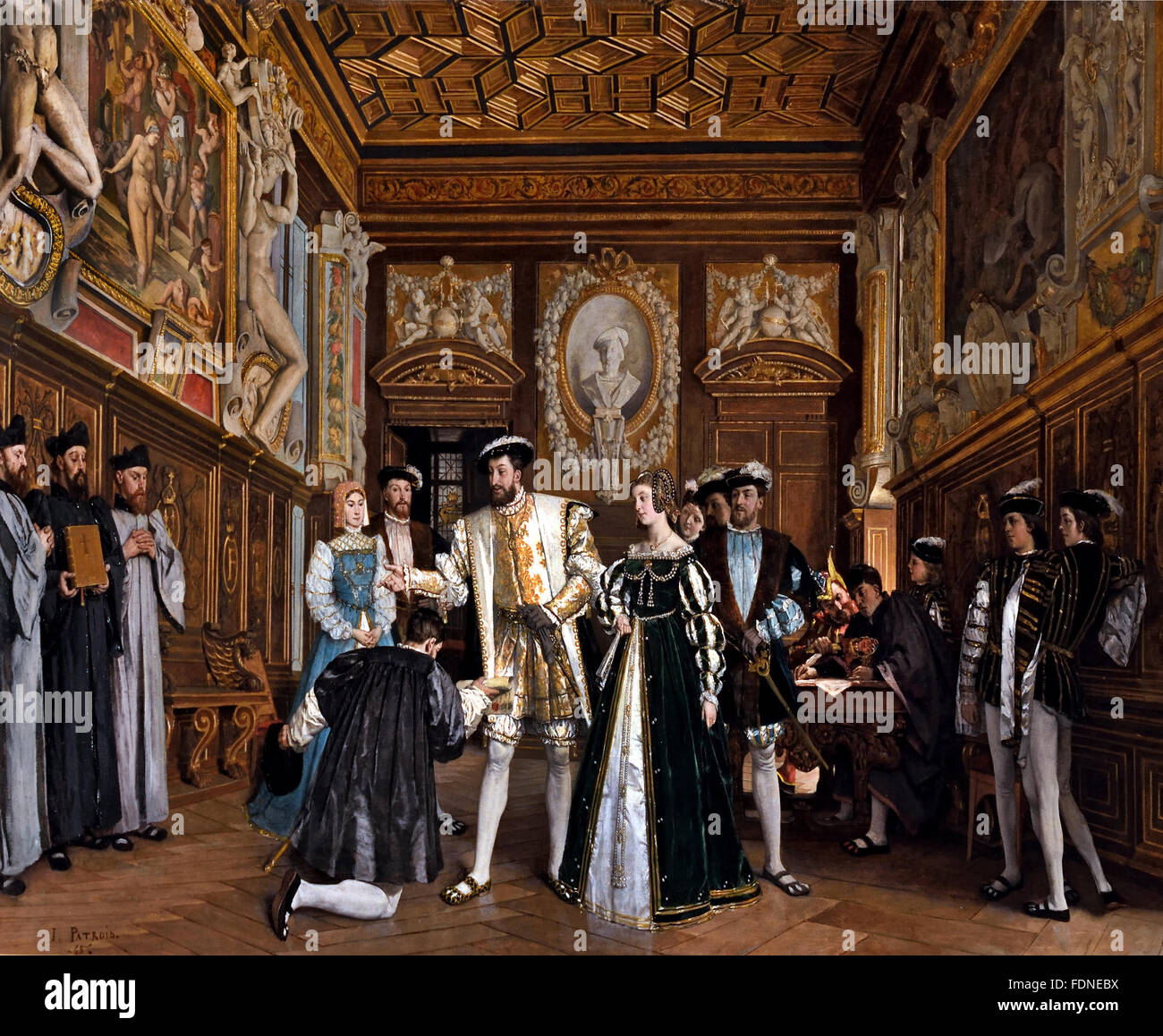 King francis i of france francois i hi-res stock photography and images ...