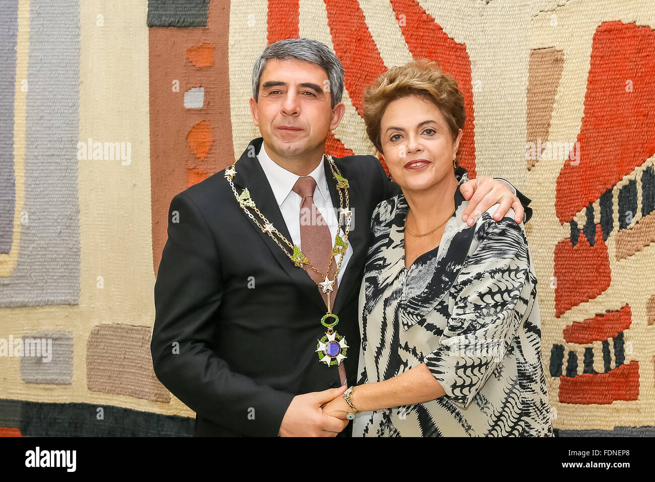 Brasilia, Brazil. 1st Feb, 2016. Image Provided by Brazil's Presidency ...