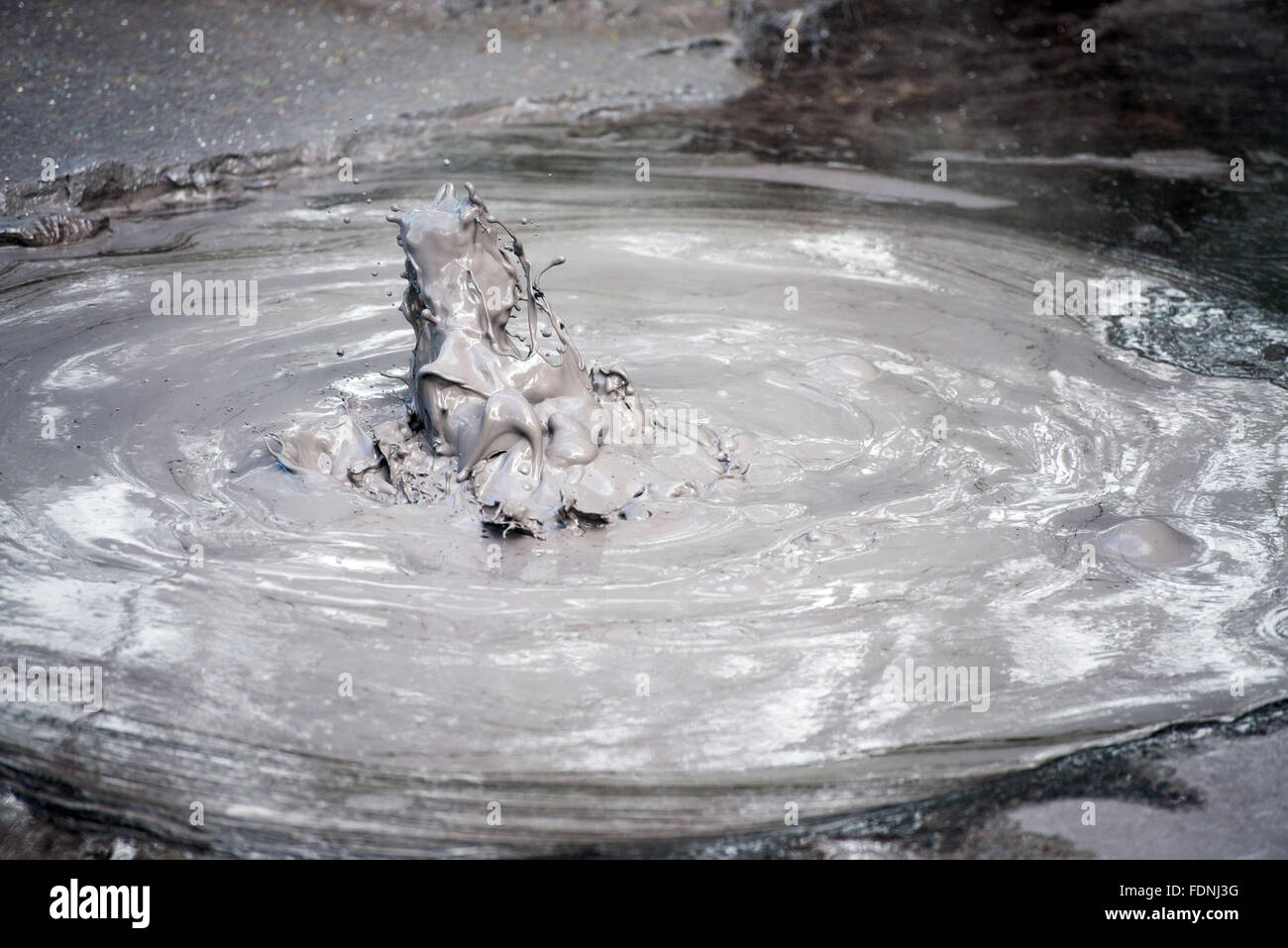 Boiling mud pools hi-res stock photography and images - Alamy