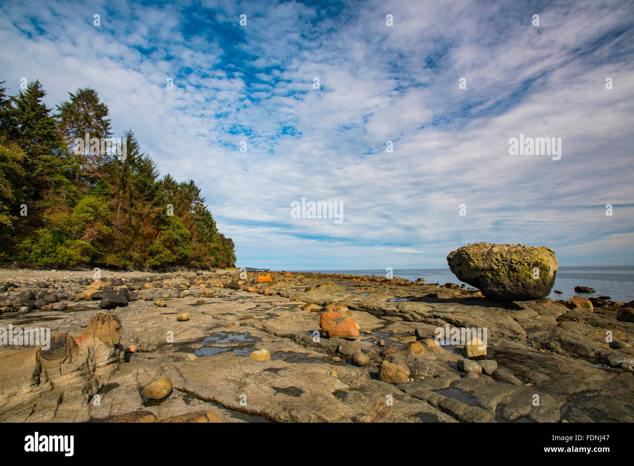 Balance Rock Haida Gwaii British Columbia Canada Stock Photo - Alamy