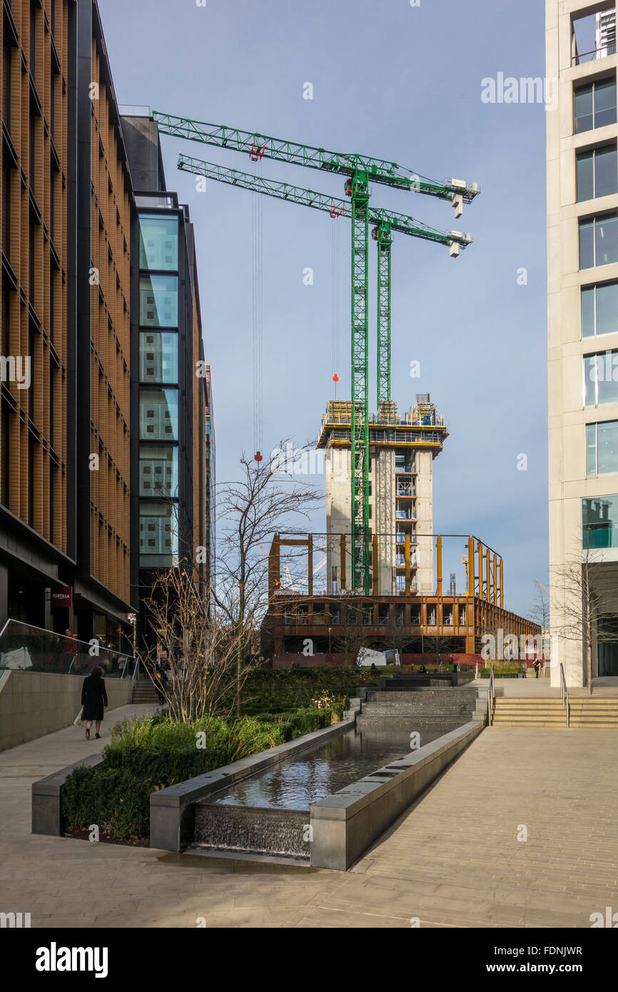 King's Cross development Stock Photo - Alamy