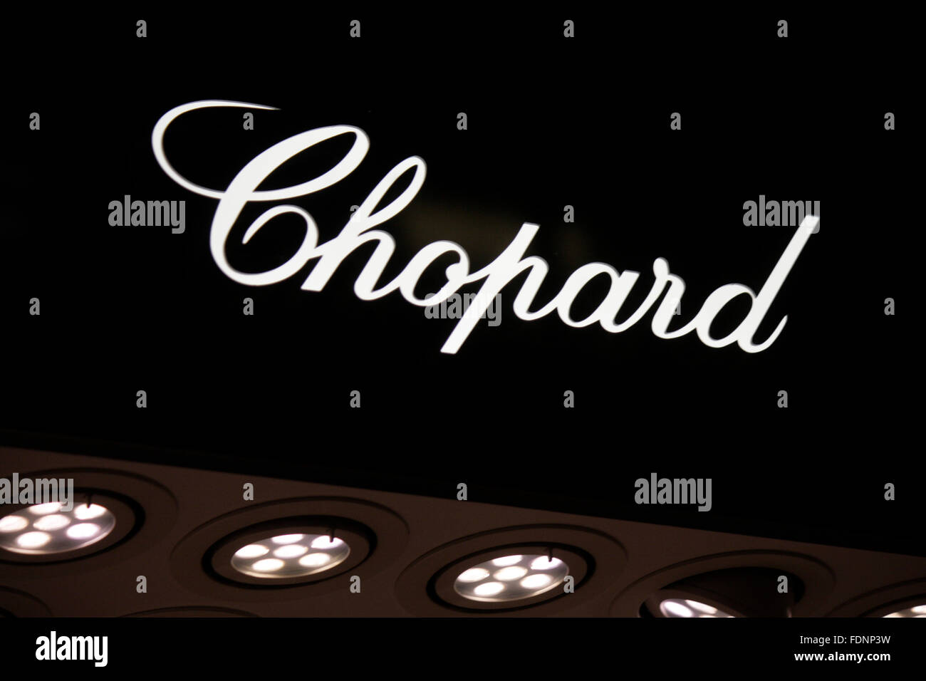 Chopard logo hi-res stock photography and images - Alamy