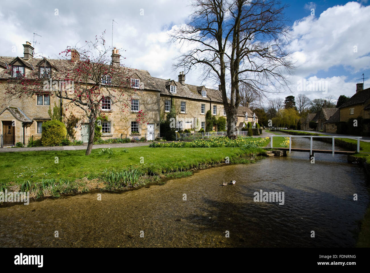 Lower slaughter village in hi-res stock photography and images - Alamy