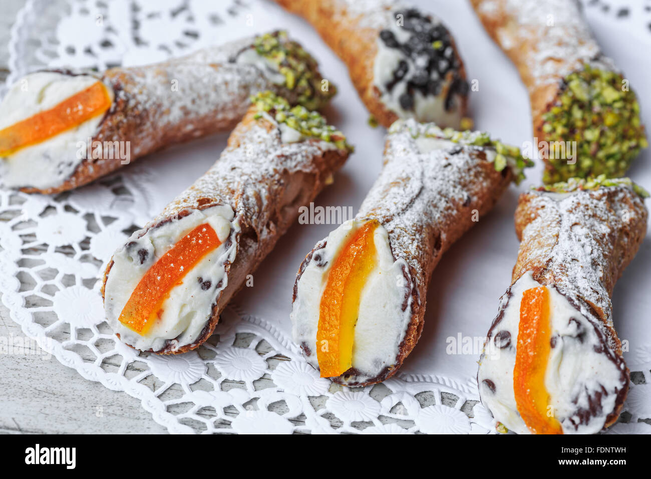 Italian Cannoli High Resolution Stock Photography and Images - Alamy