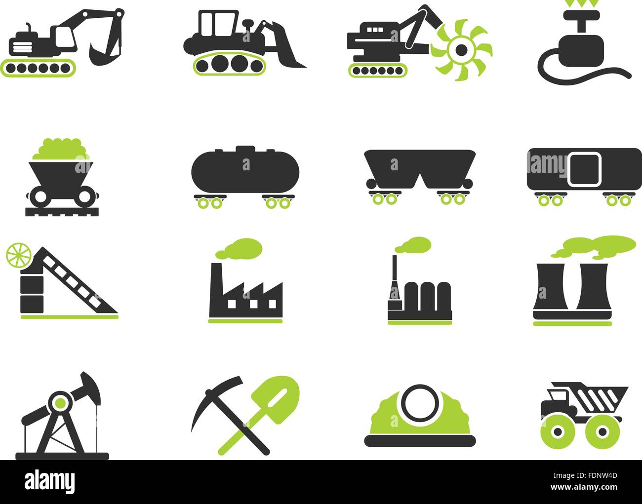 Factory and Industry Symbols Stock Vector Image & Art - Alamy