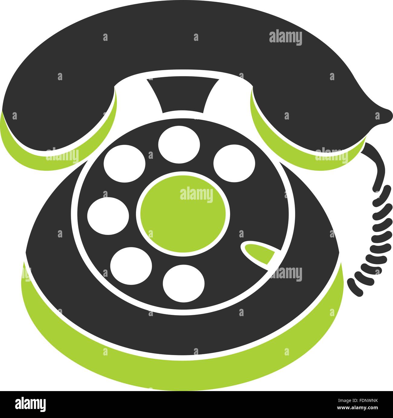 1980 phone Stock Vector Images - Alamy