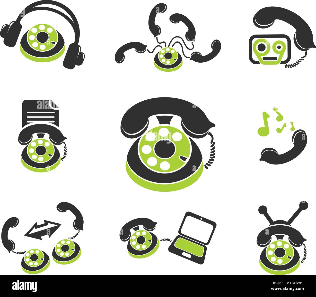 Old modem Stock Vector Images - Alamy