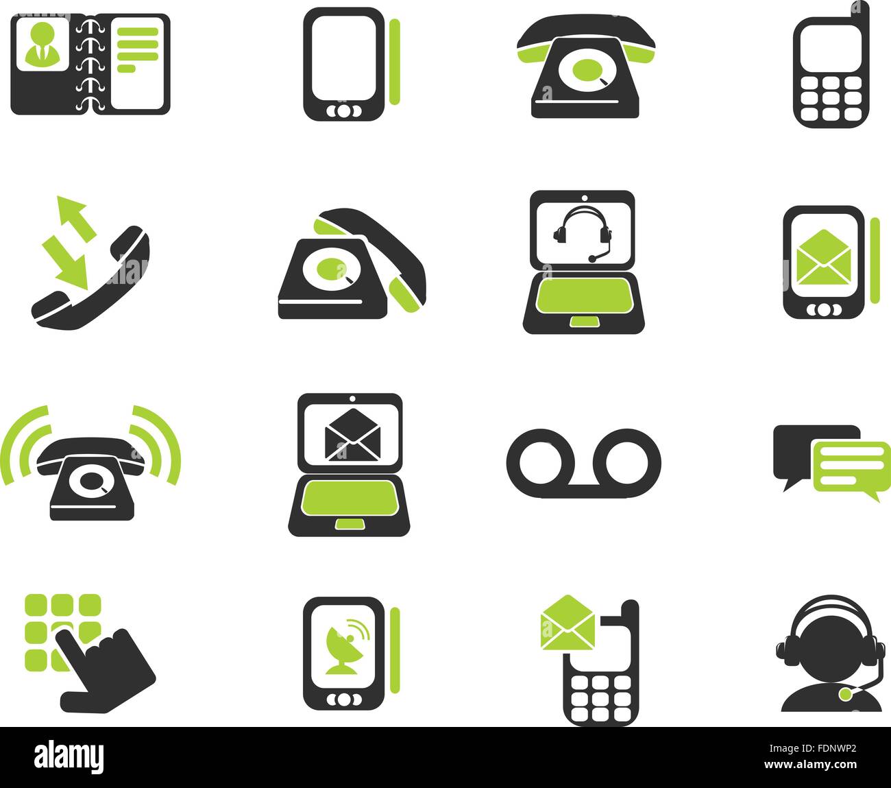 Landline telephone icon image Stock Vector Images - Alamy
