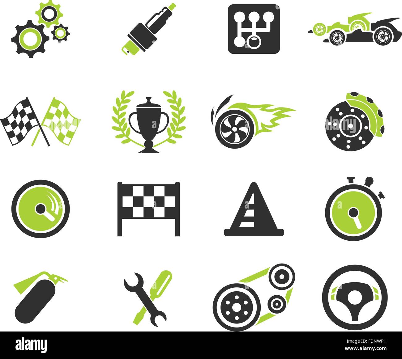 Starting Wheel Stock Vector Images - Alamy