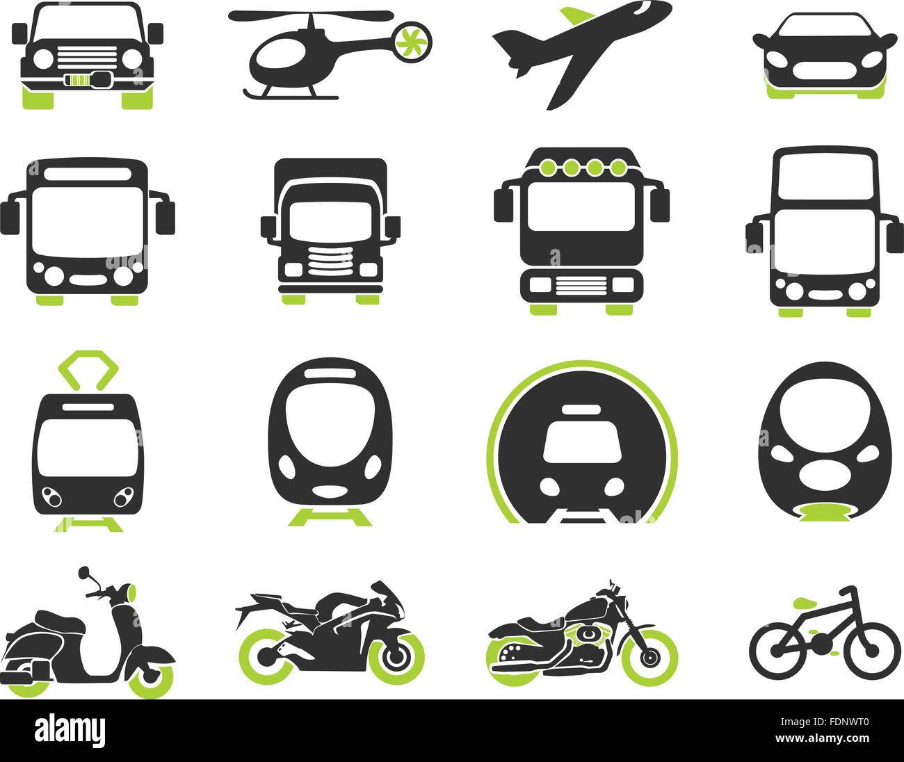 Transport mode icons Stock Vector Image & Art - Alamy