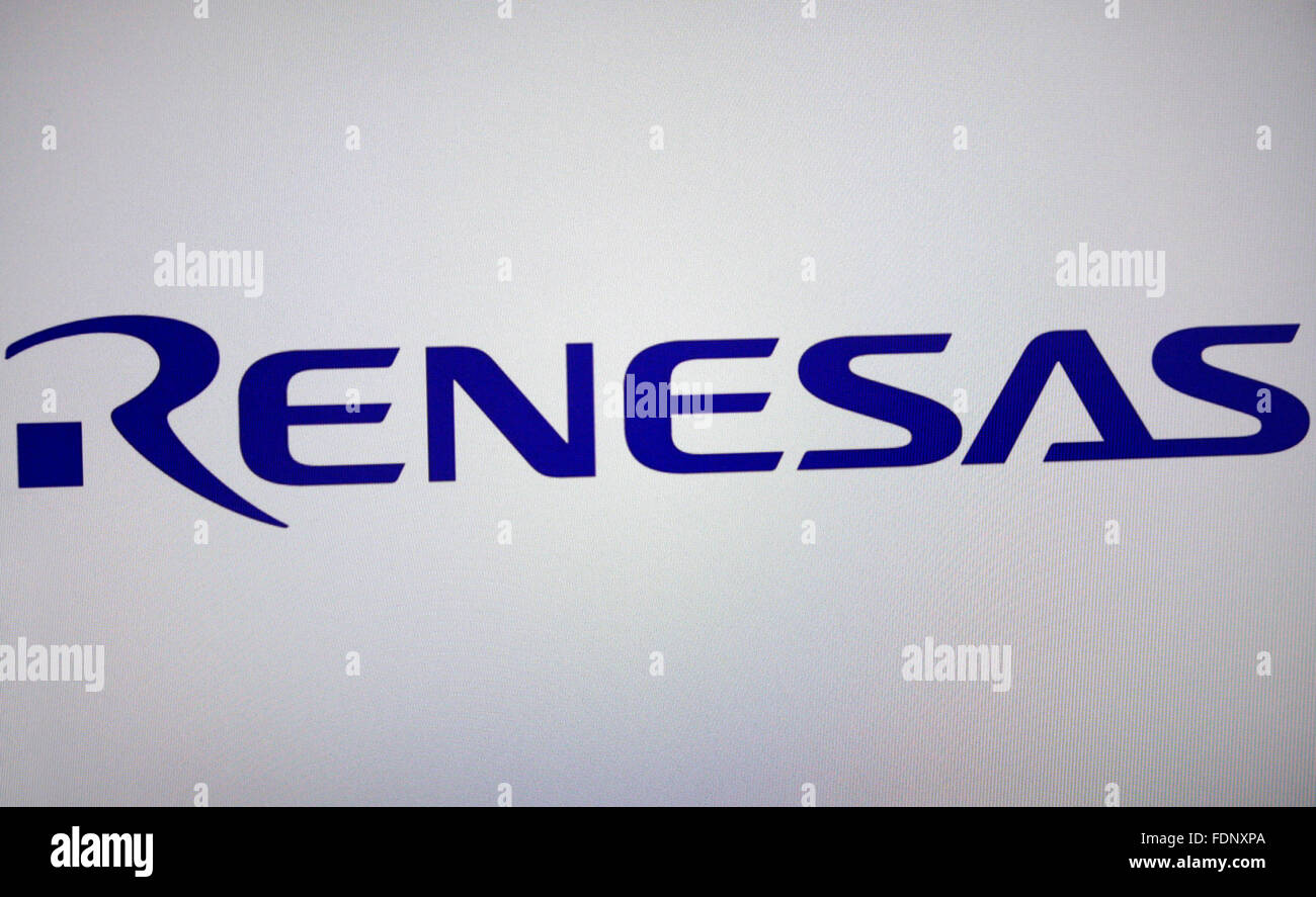 Renesas logo hi-res stock photography and images - Alamy