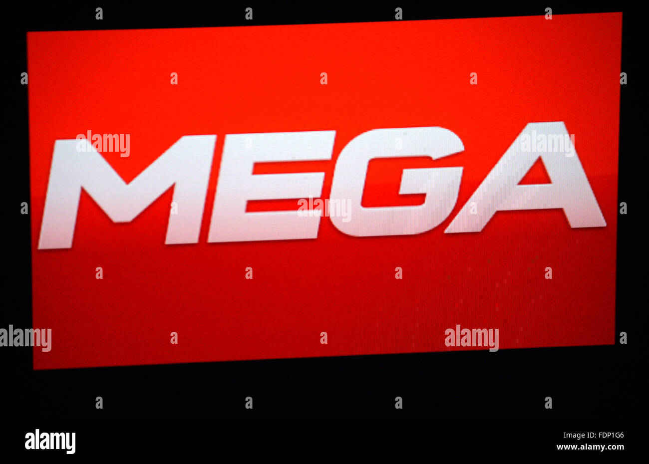 Markenname: "Mega", Berlin Stock Photo - Alamy