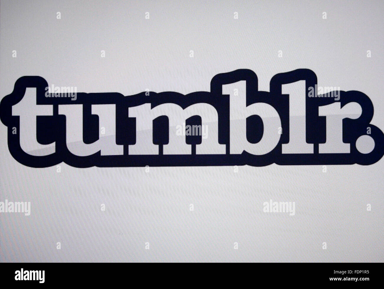 Tumblr logo hi-res stock photography and images - Alamy