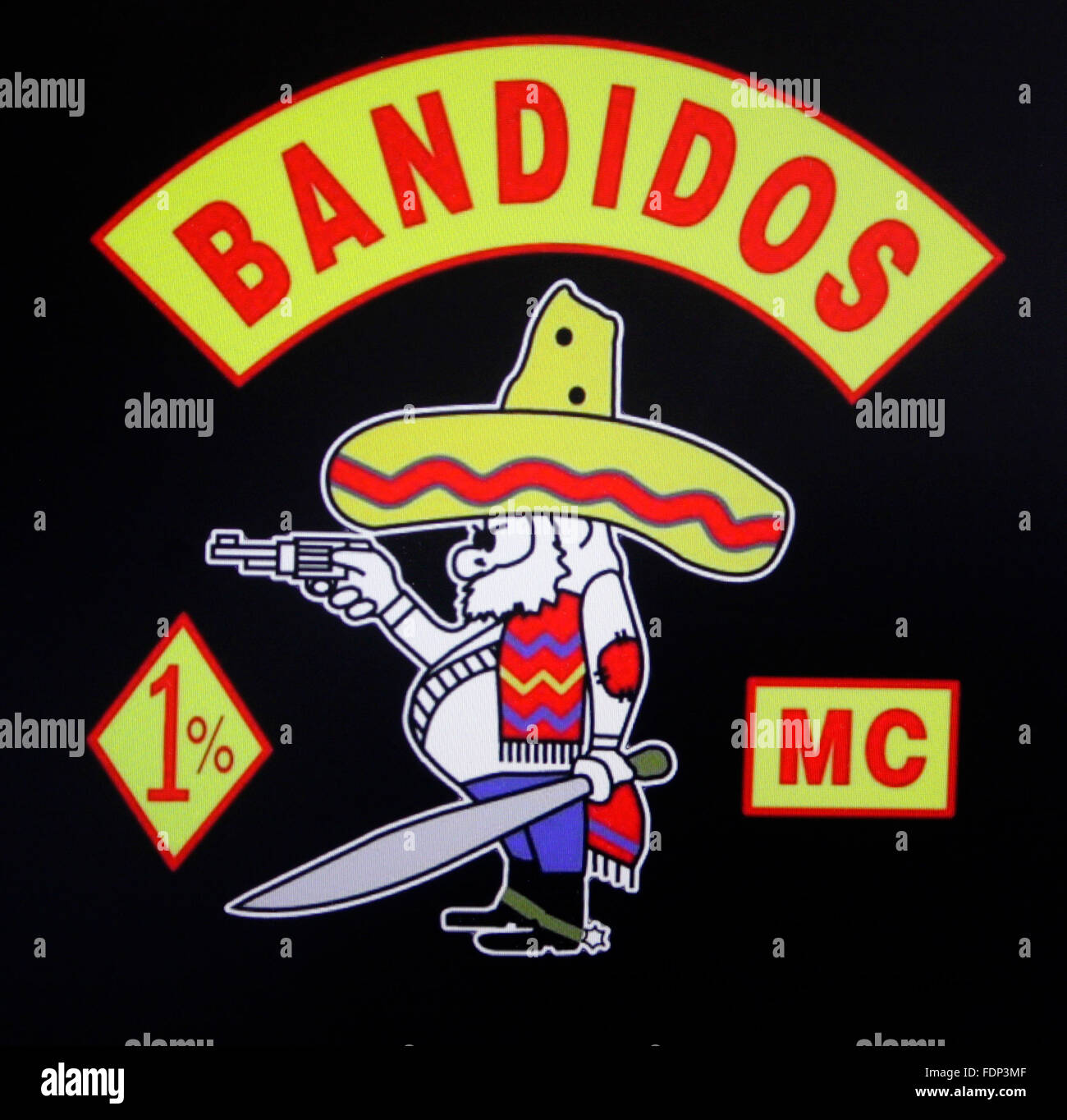 Bandidos logo hi-res stock photography and images - Alamy