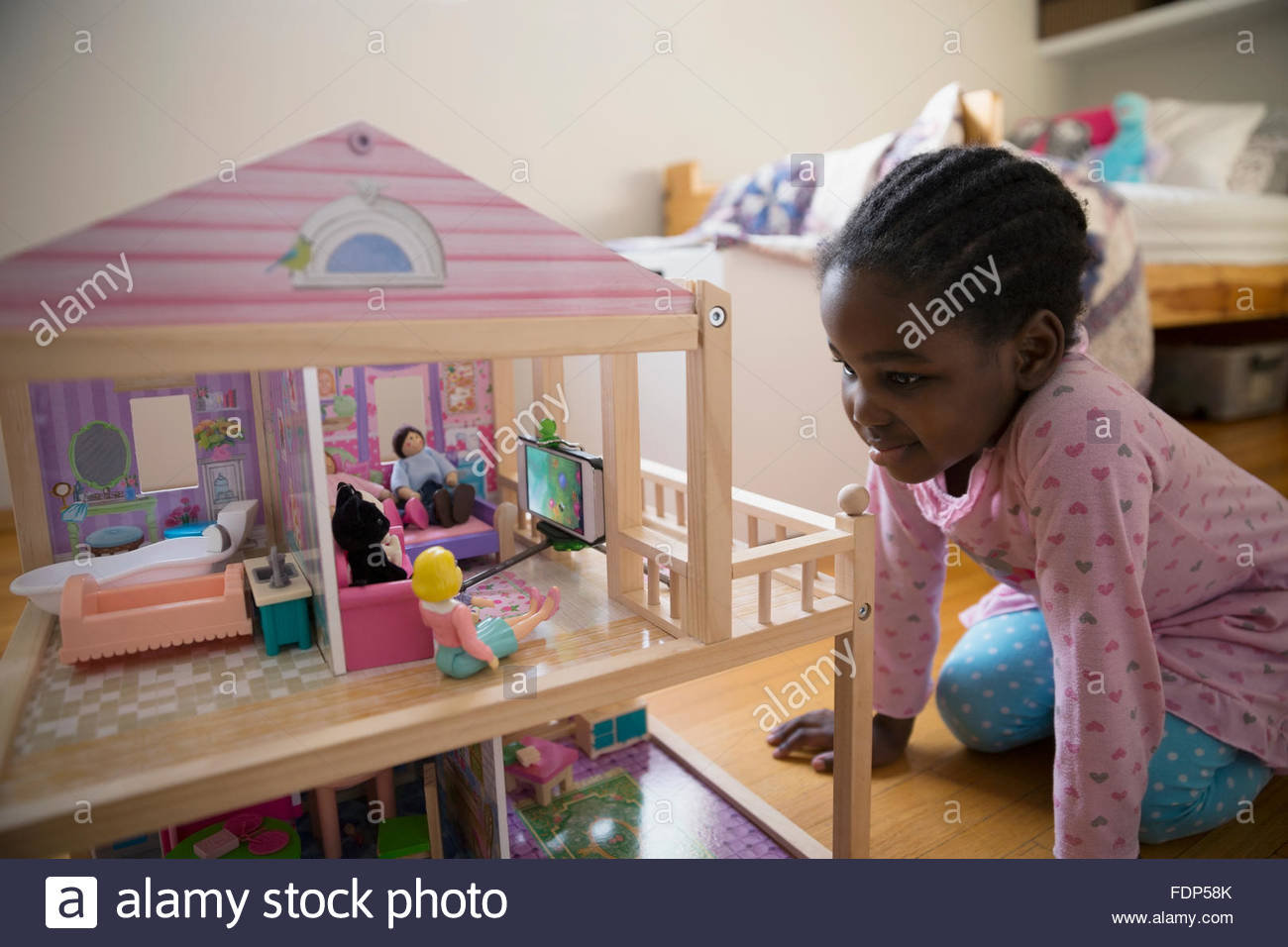 Doll girl image hi-res stock photography and images - Alamy