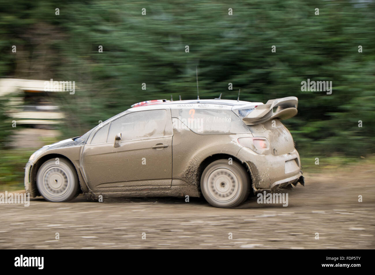 chris meeke citroen rally car Stock Photo - Alamy
