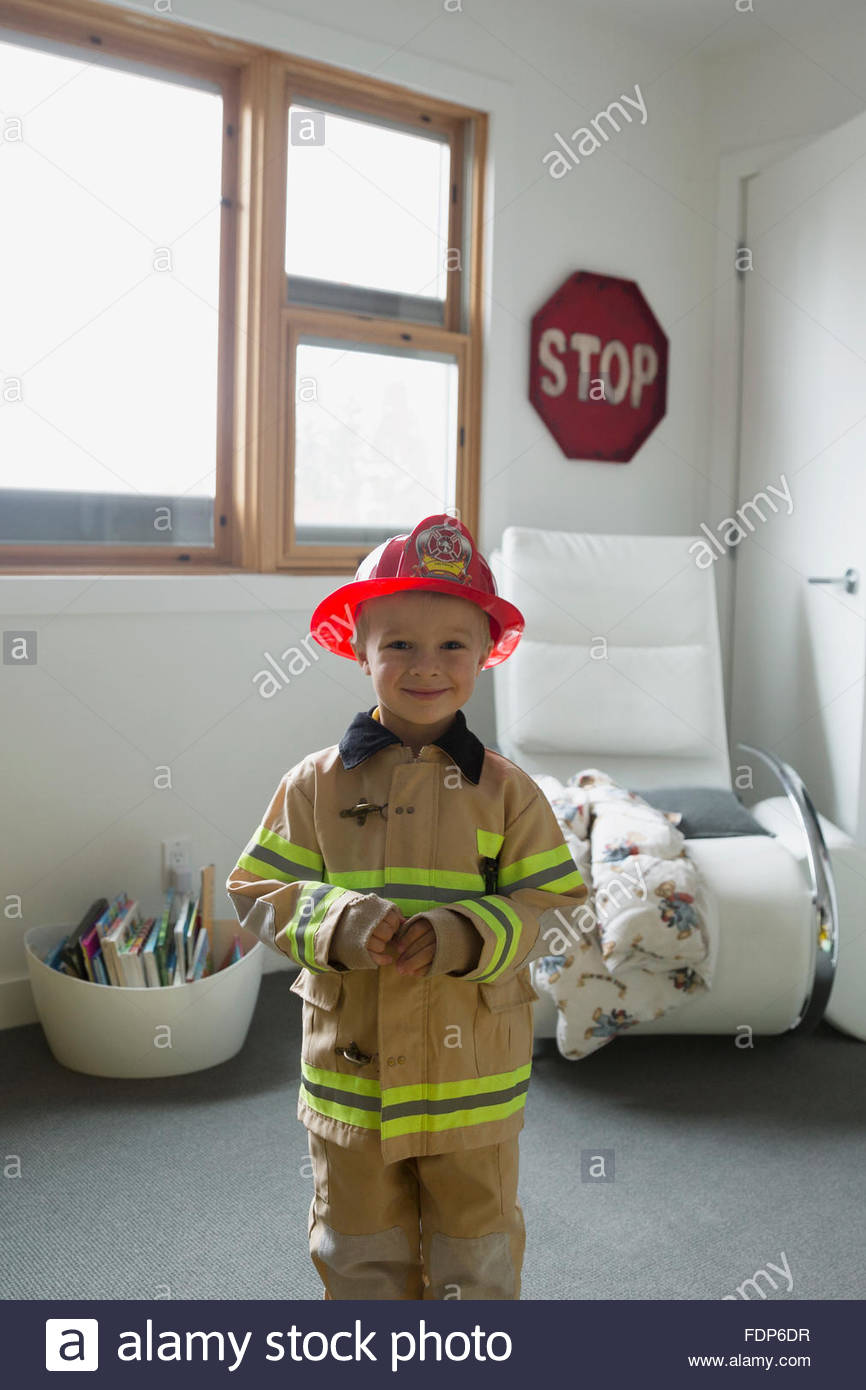 Boy fireman hi-res stock photography and images - Alamy