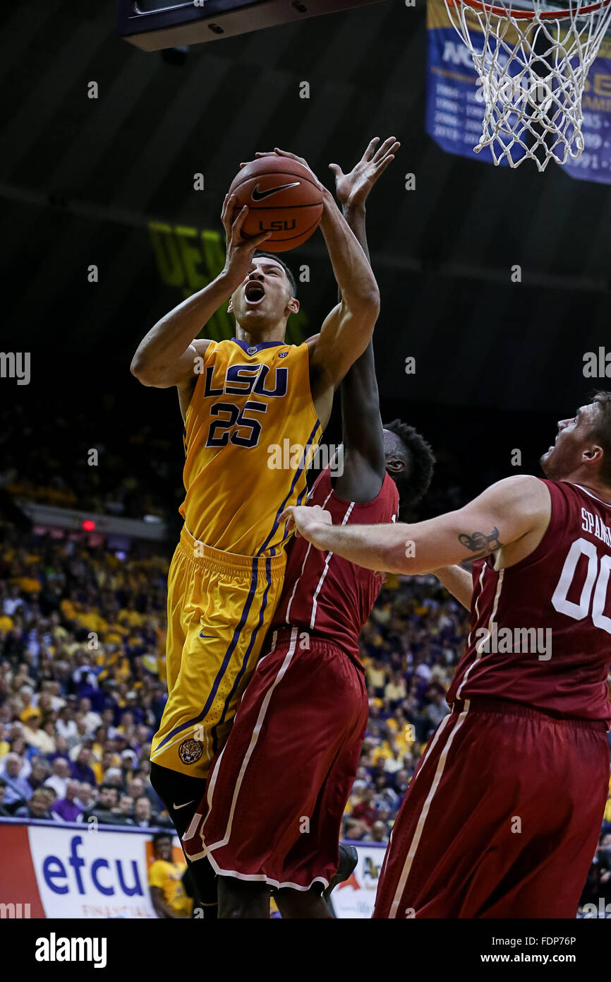 Baton Rouge, LA, USA. 30th Jan, 2016. LSU Tigers forward Ben Simmons ...