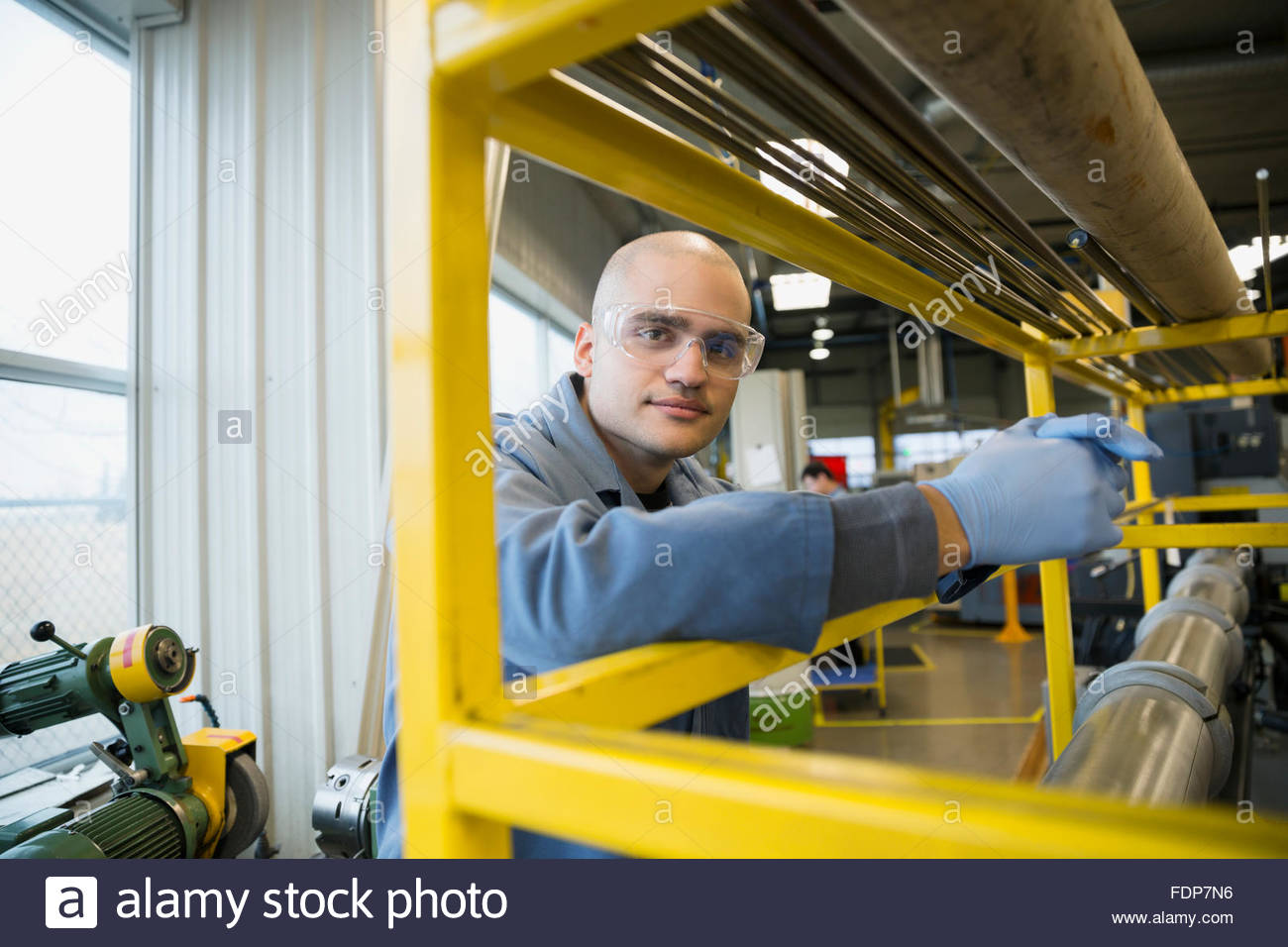 Rubber factory worker hi-res stock photography and images - Alamy
