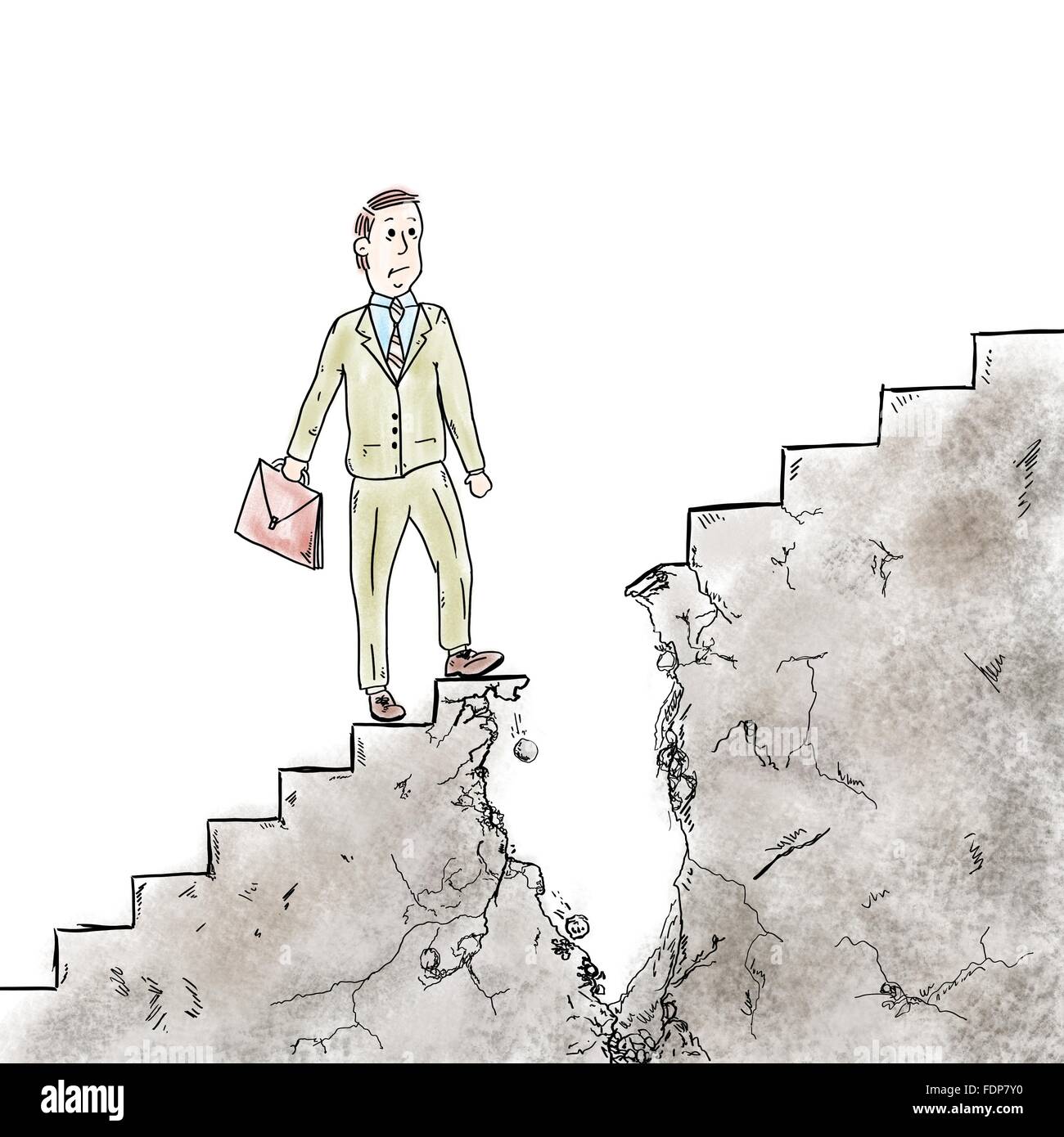 Difficulties and obstacles in career Stock Photo - Alamy