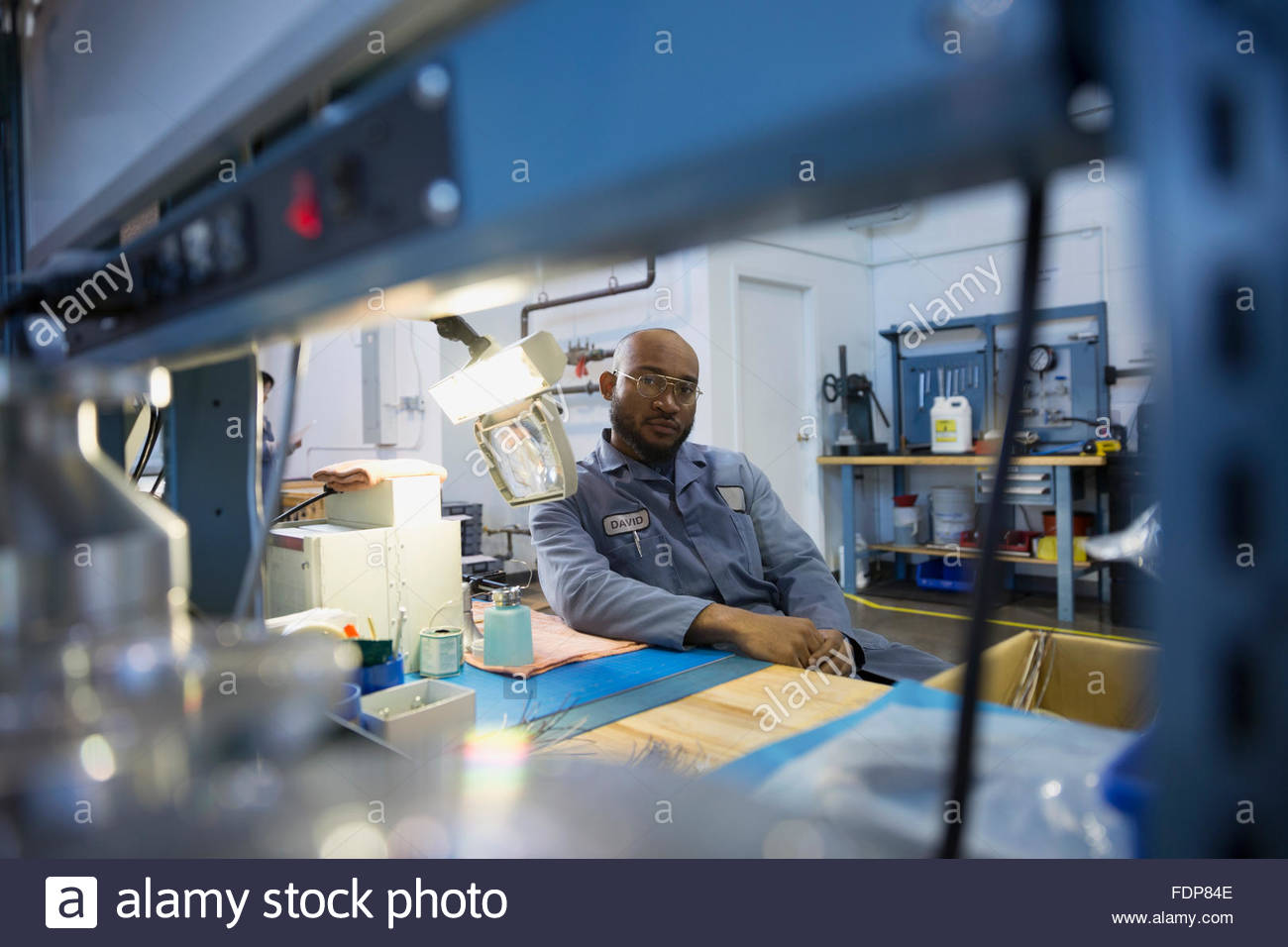Serious worker hi-res stock photography and images - Alamy