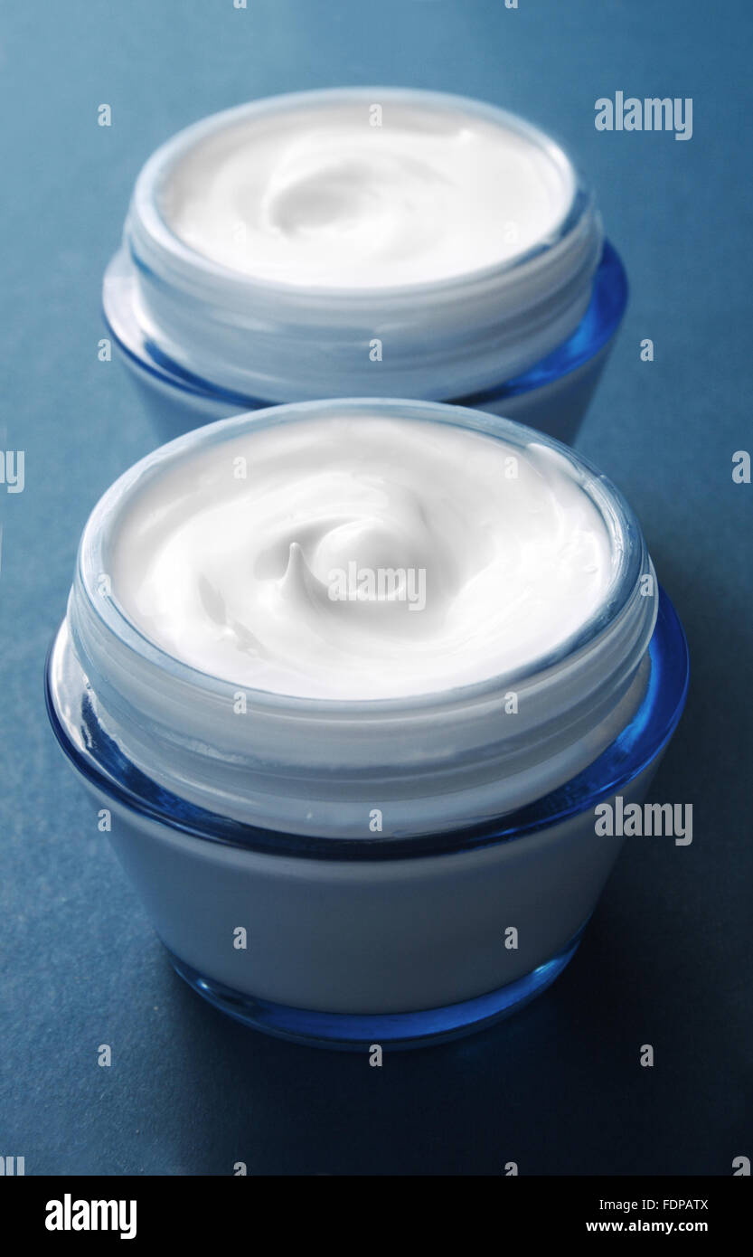 moisturizer,cream pot,body lotion Stock Photo - Alamy