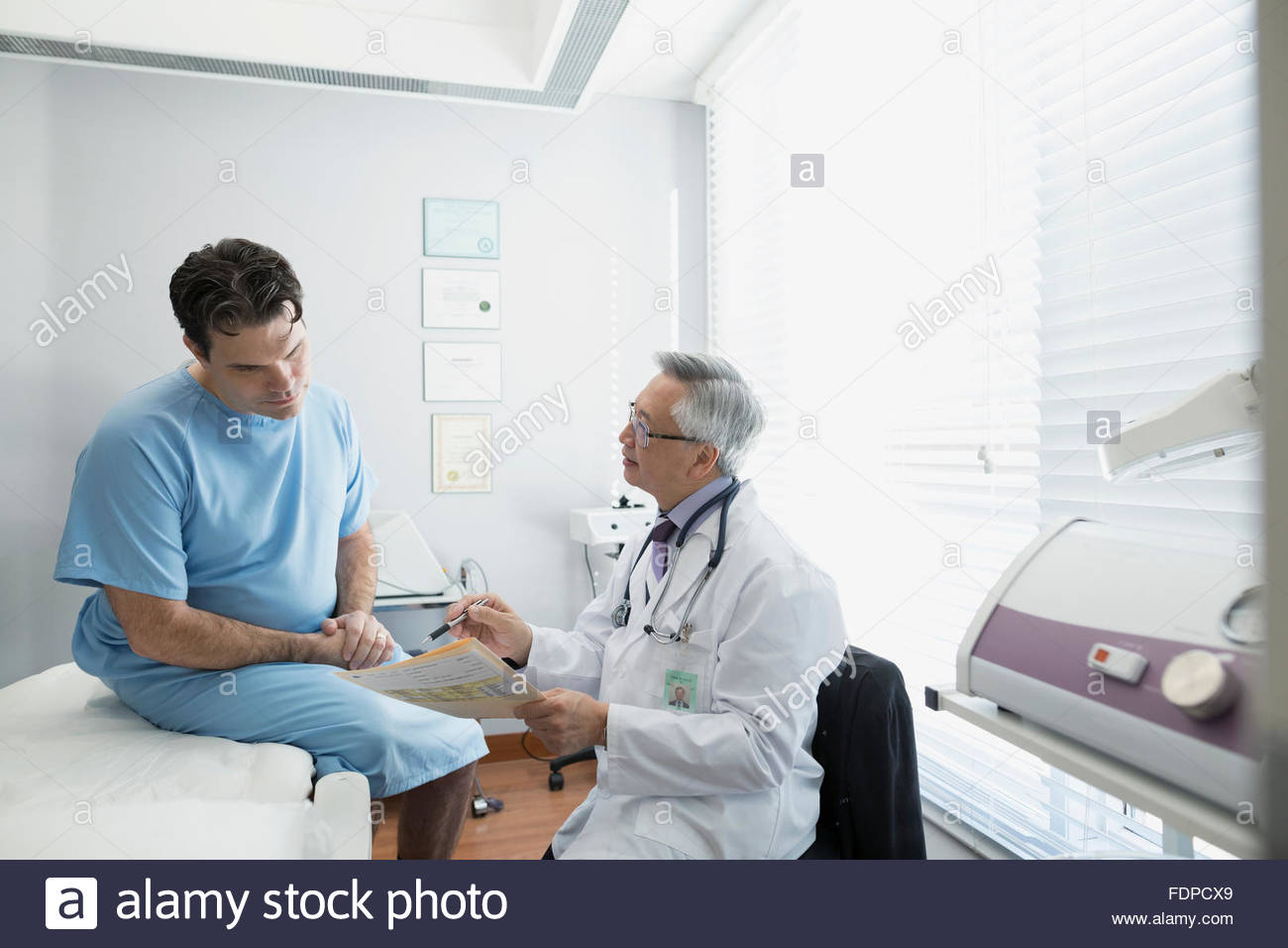 Examination Gown Stock Photos & Examination Gown Stock Images - Alamy